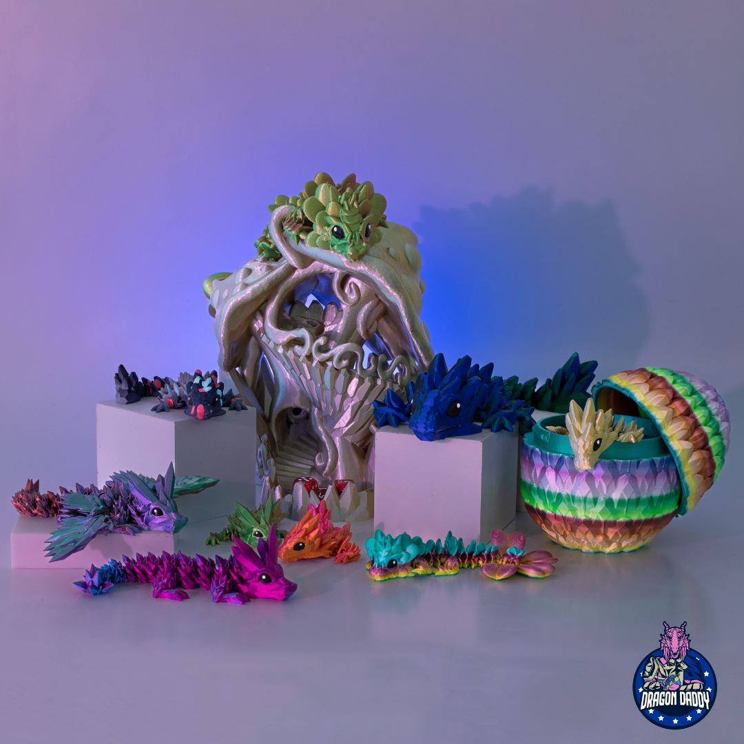 Dragon Daddy - 3D Printed Dragons